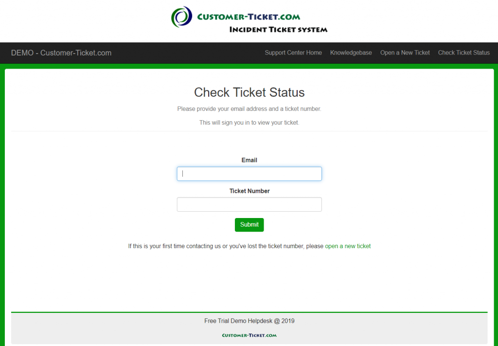 Ticket Helpdesk How-To: Open New Ticket and Check Status